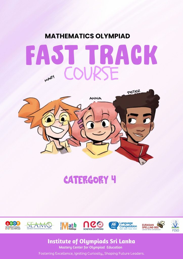 Mathematics – Fast Track Course (Category 4 – Online) – Institute of ...
